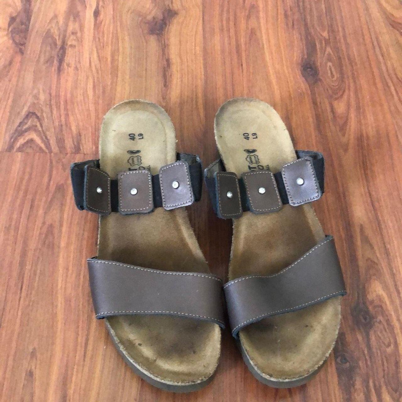 NAOT Made in Israel leather sandals, comfort shoes,... - Depop