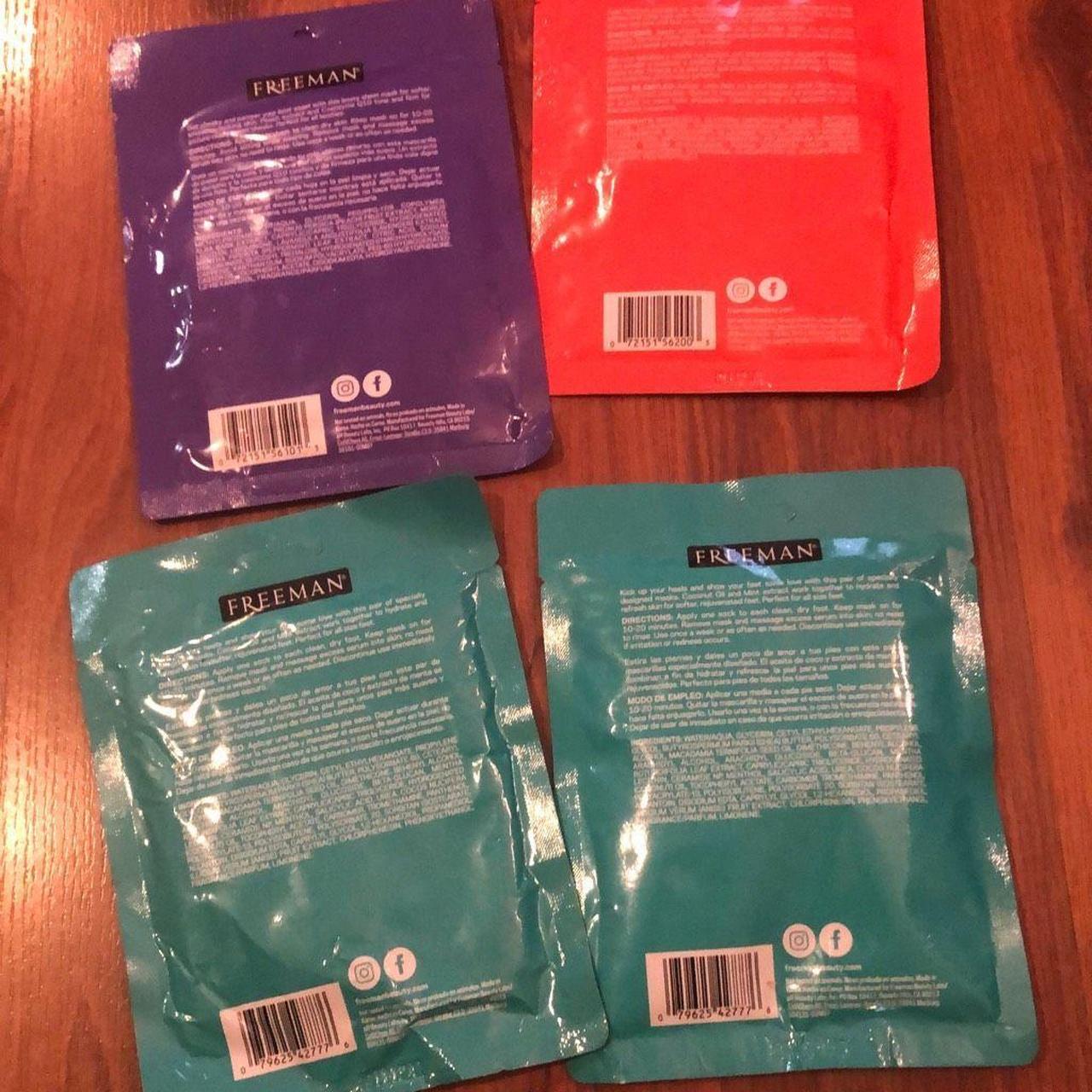 NEW Freeman 4 piece sheet masks, cheeky butt perky... - Depop