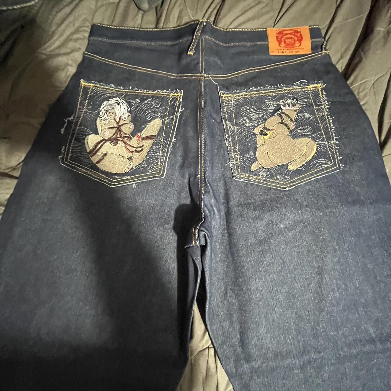 RMC JEANS!! Size 40 hella baggy - Depop