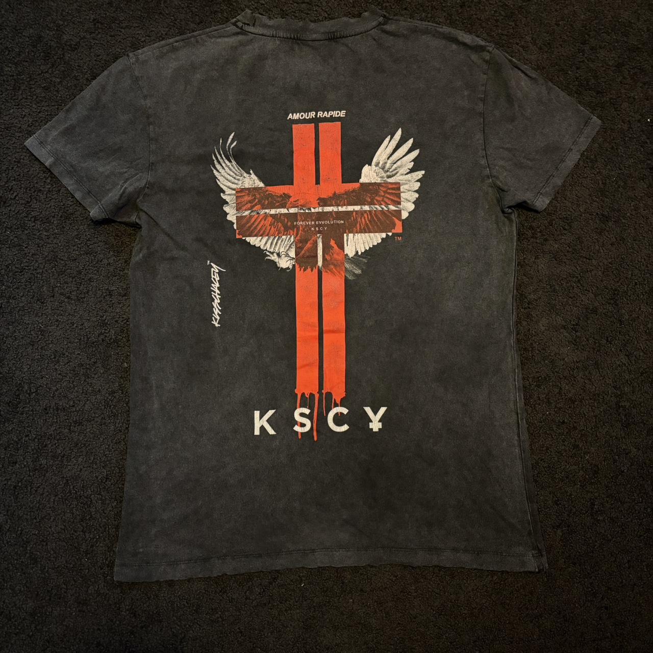 KSCY tee 7/10 condition just worn in no flaws #kscy... - Depop