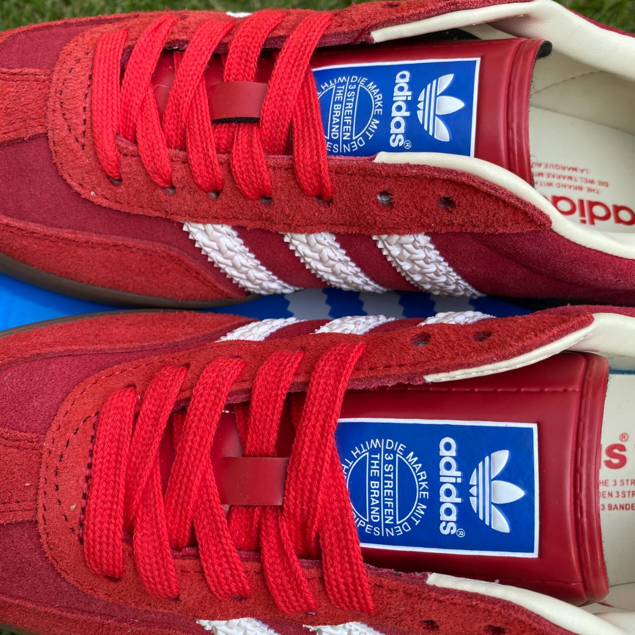 adidas Gazelle Indoor 'Red White' IF1808 sneakers,... - Depop