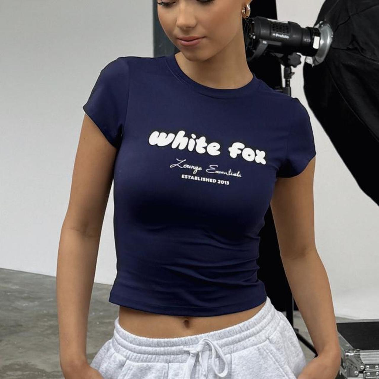 White Fox Era 8 Baby Tee Worn only a few times,... - Depop