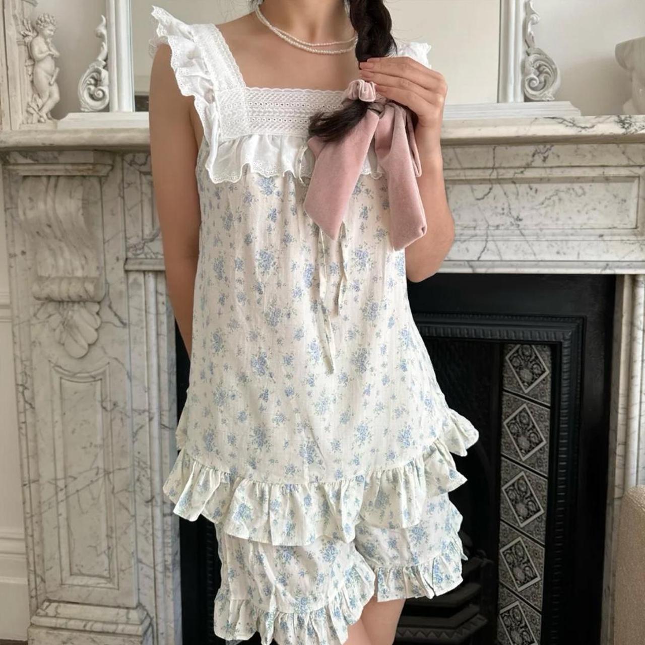 Summer pyjamas set 100% cotton Fits up to uk 8/10... - Depop