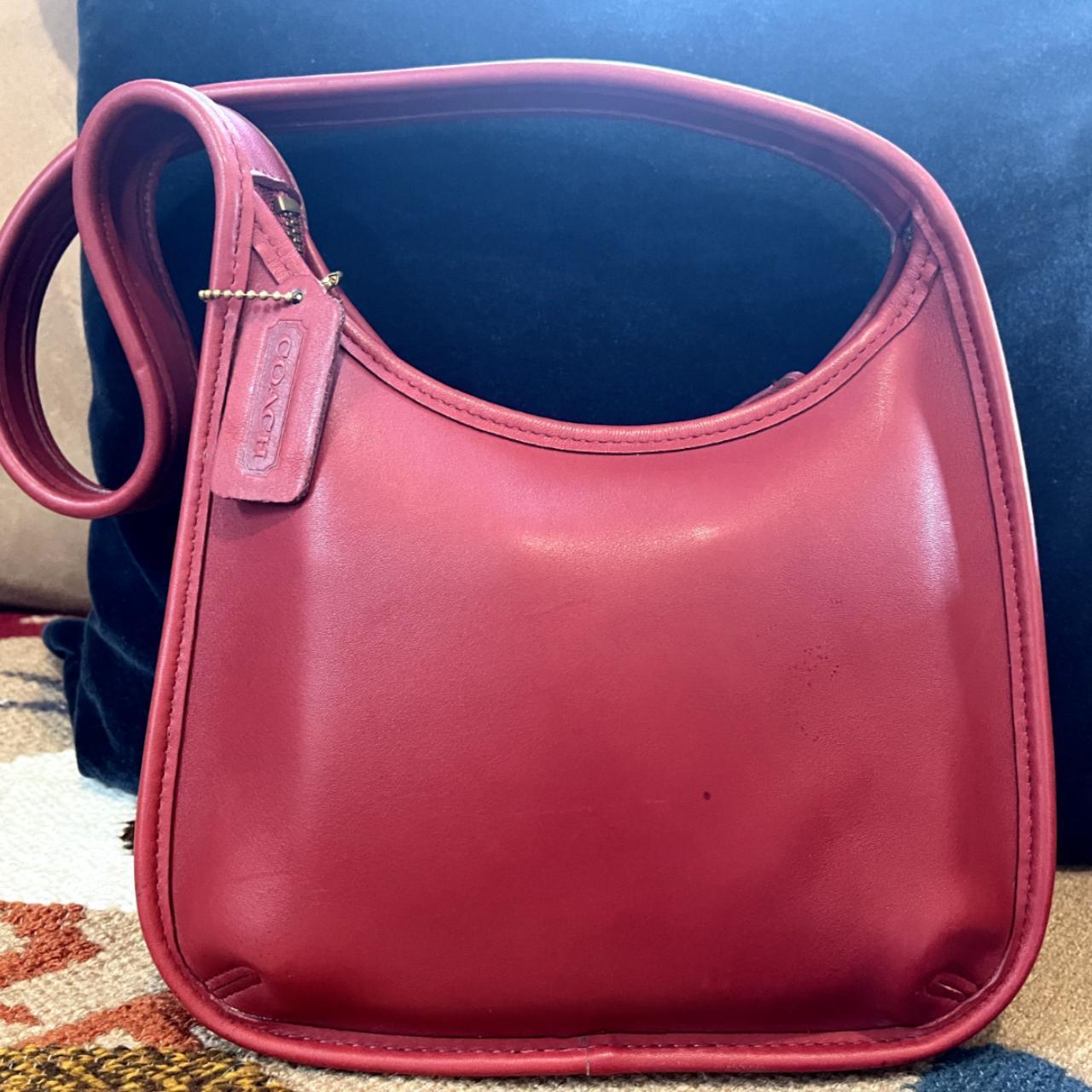 Vintage Coach Ergo Mini Zip Red Purse Bag 9020 USA Rare | Depop