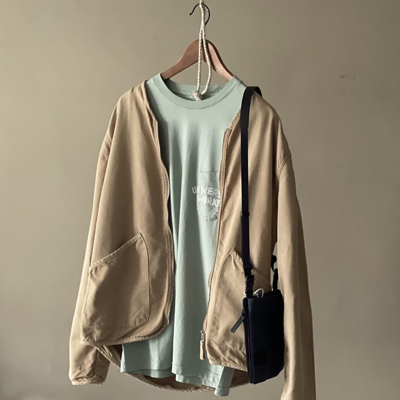 UNIVERSAL WORKS: liner jacket. Lovely cotton... - Depop