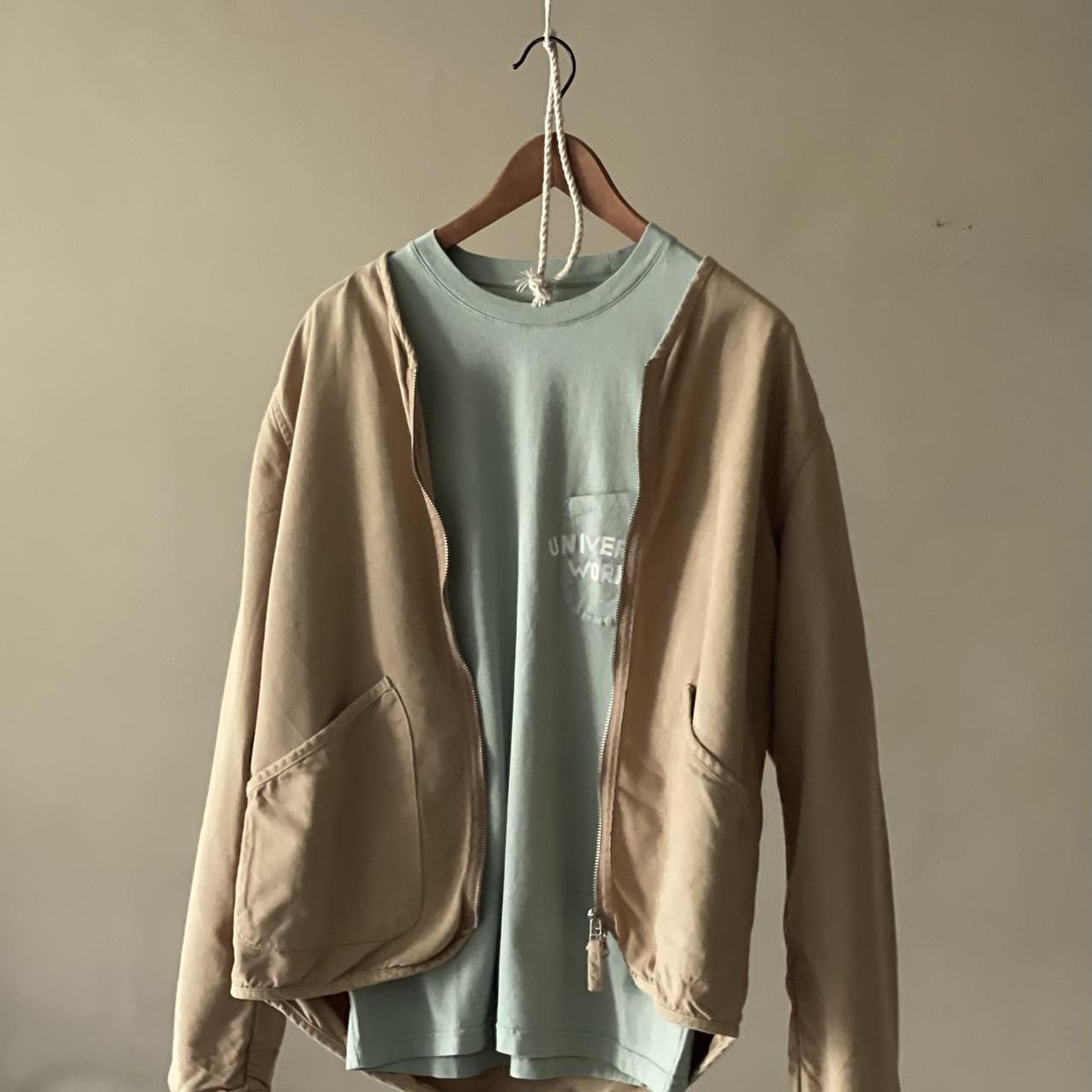 UNIVERSAL WORKS: liner jacket. Lovely cotton... - Depop