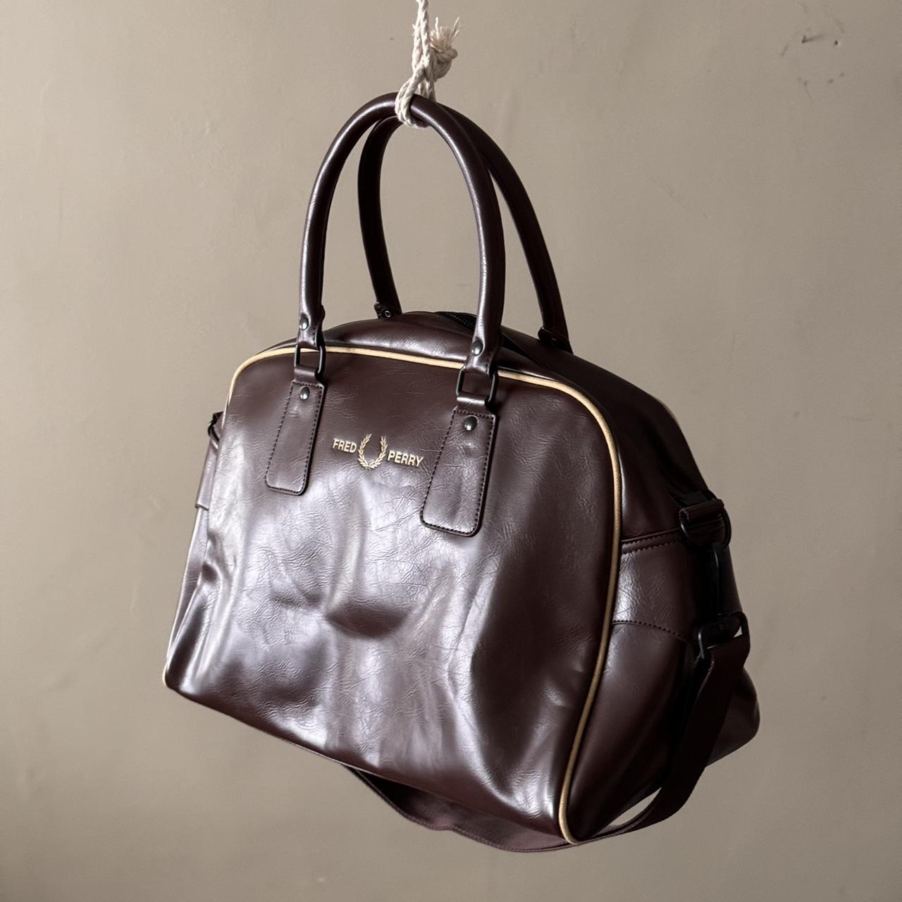 FRED PERRY: retro styled hold-all/shoulder bag.... - Depop