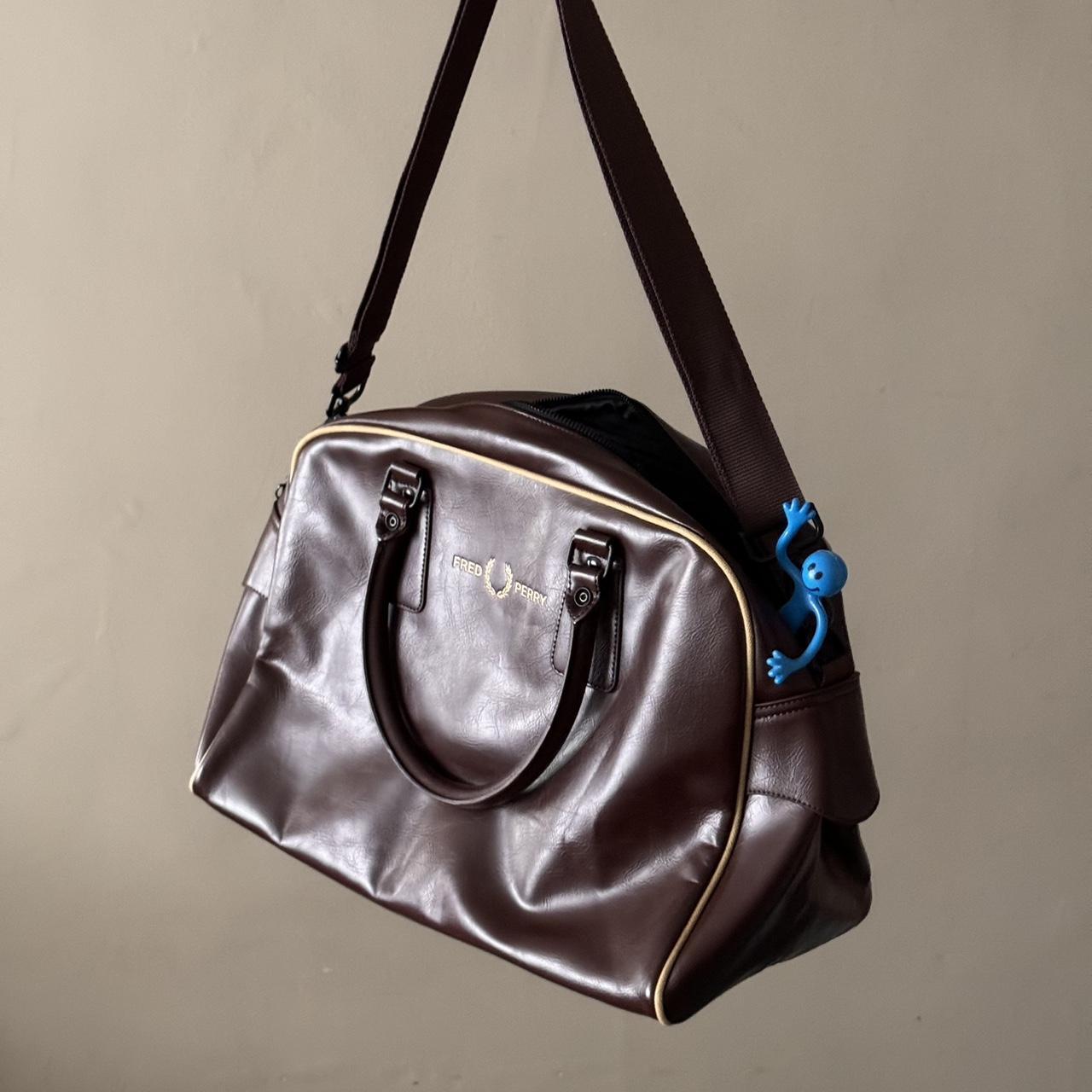 FRED PERRY: retro styled hold-all/shoulder bag.... - Depop