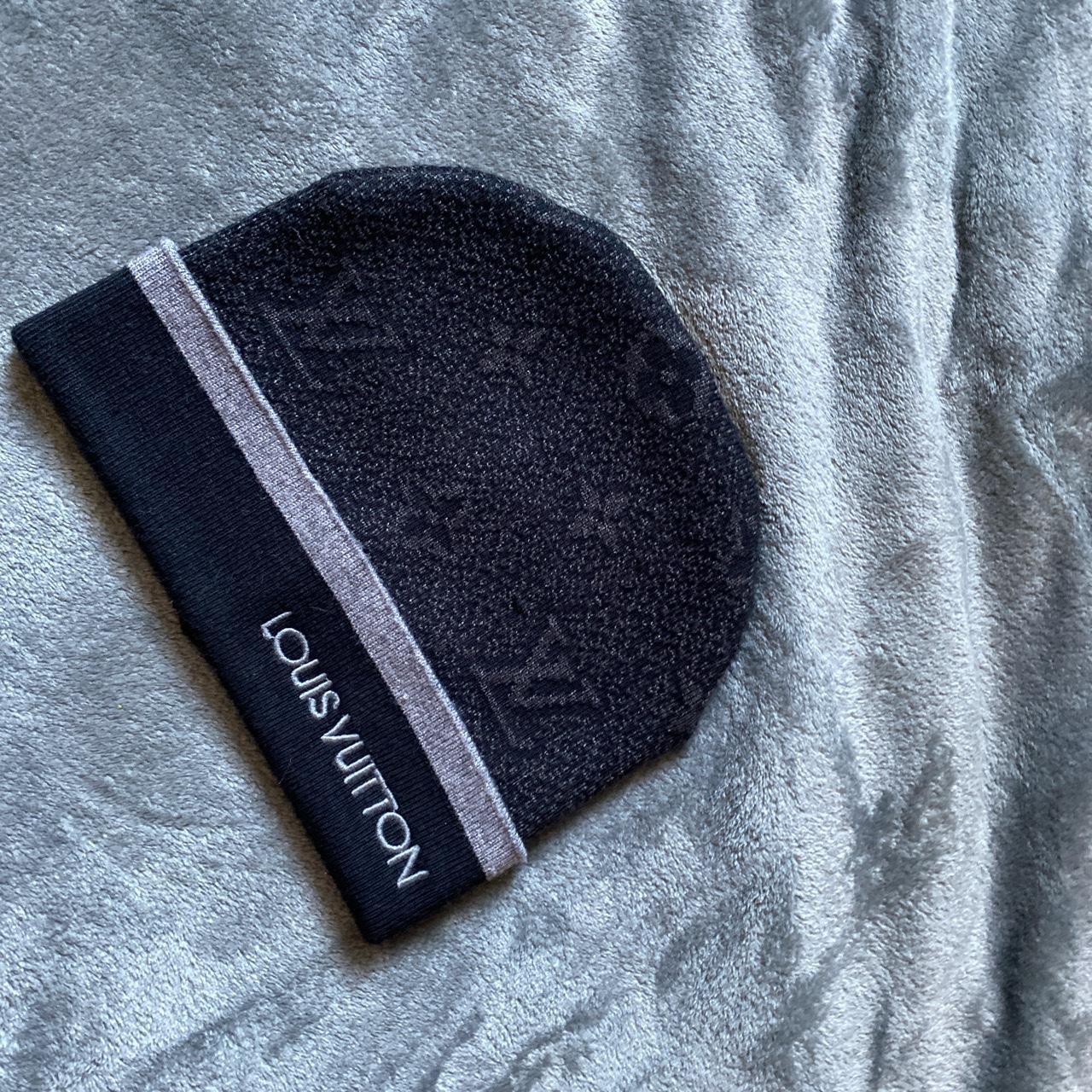 Louis Vuitton monogram eclipse beanie Louis Vuitton... - Depop