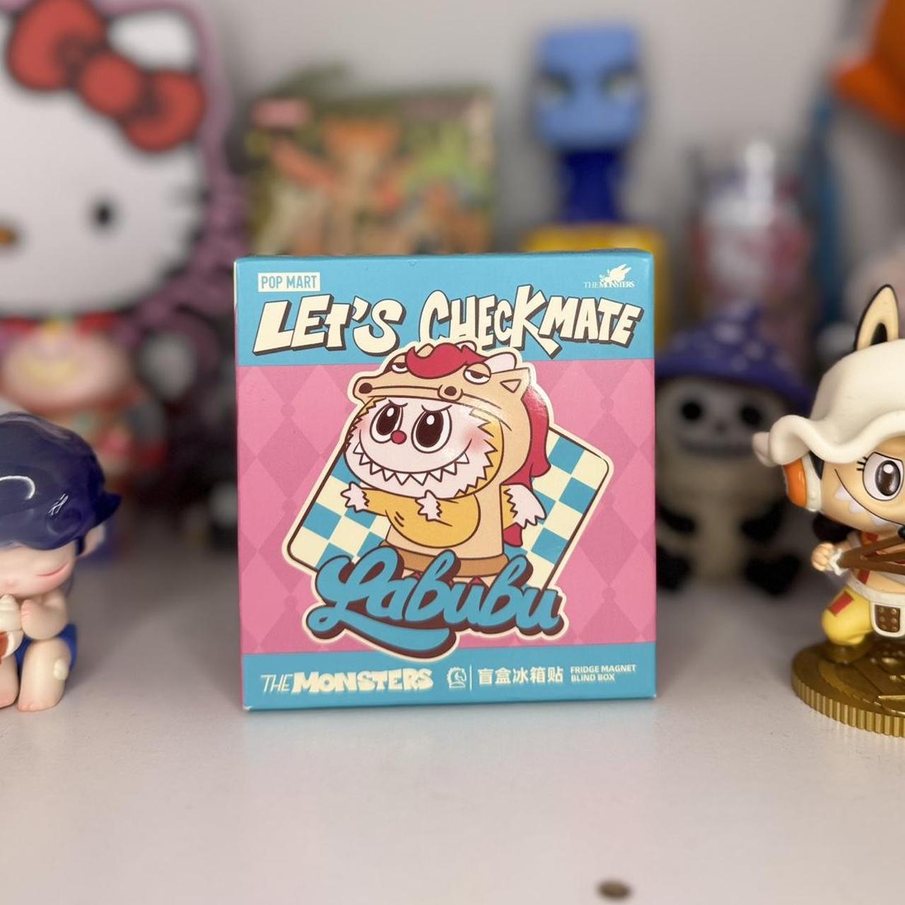 Pop Mart Labubu – Let’s Checkmate Fridge Magnet... | Depop