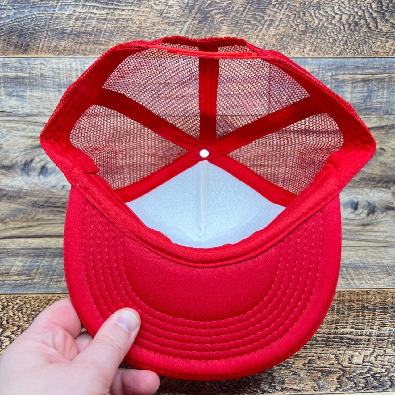 Retro N64 Tony Hawk Mens Trucker Hat Red Snapback... - Depop