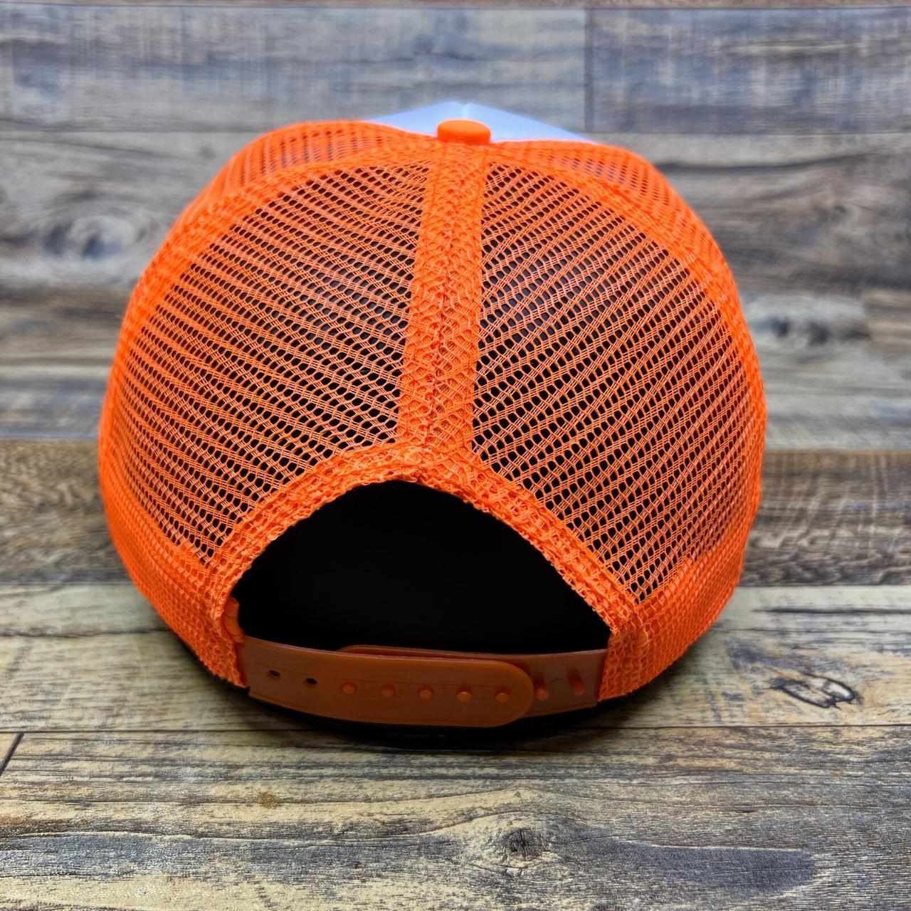 Retro Gatorade Mens Trucker Hat Orange Snapback 1986... - Depop