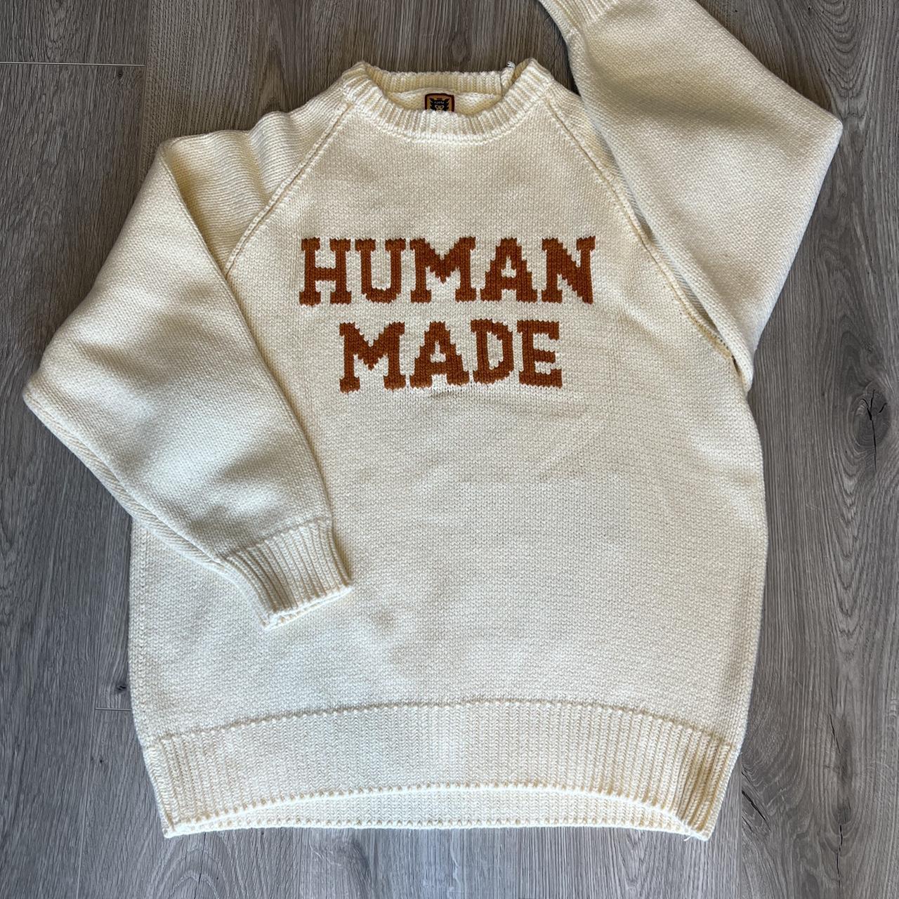 Human Made Knitted Sweater Size Large (Men) Price... - Depop