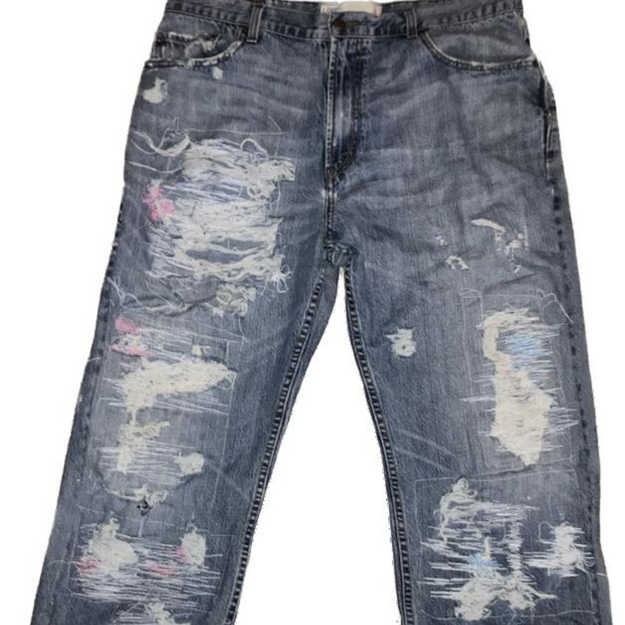 Undercover 85 inspired denim, made on levis 501 i... - Depop