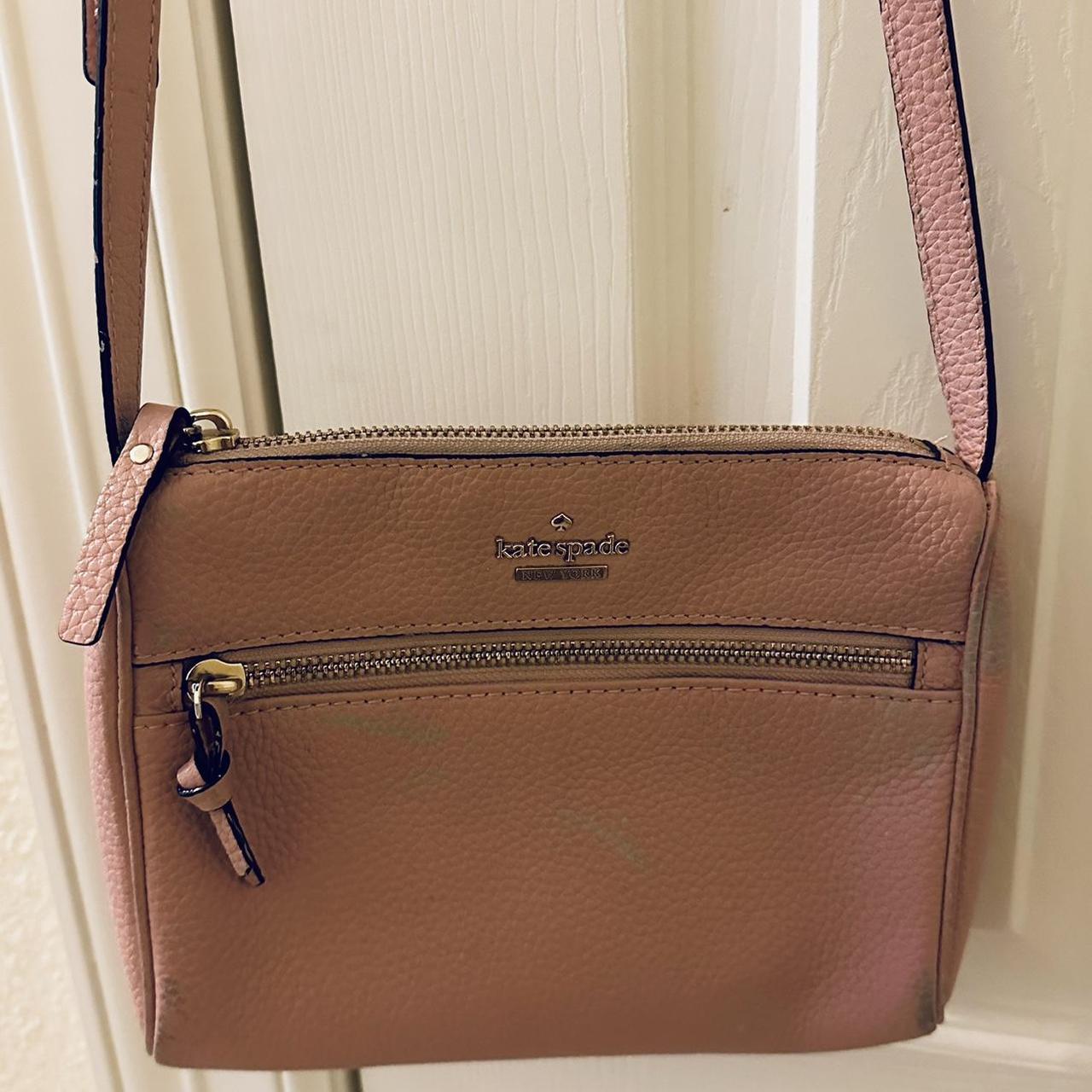 Light Pink Kate Spade New York crossbody / shoulder... | Depop