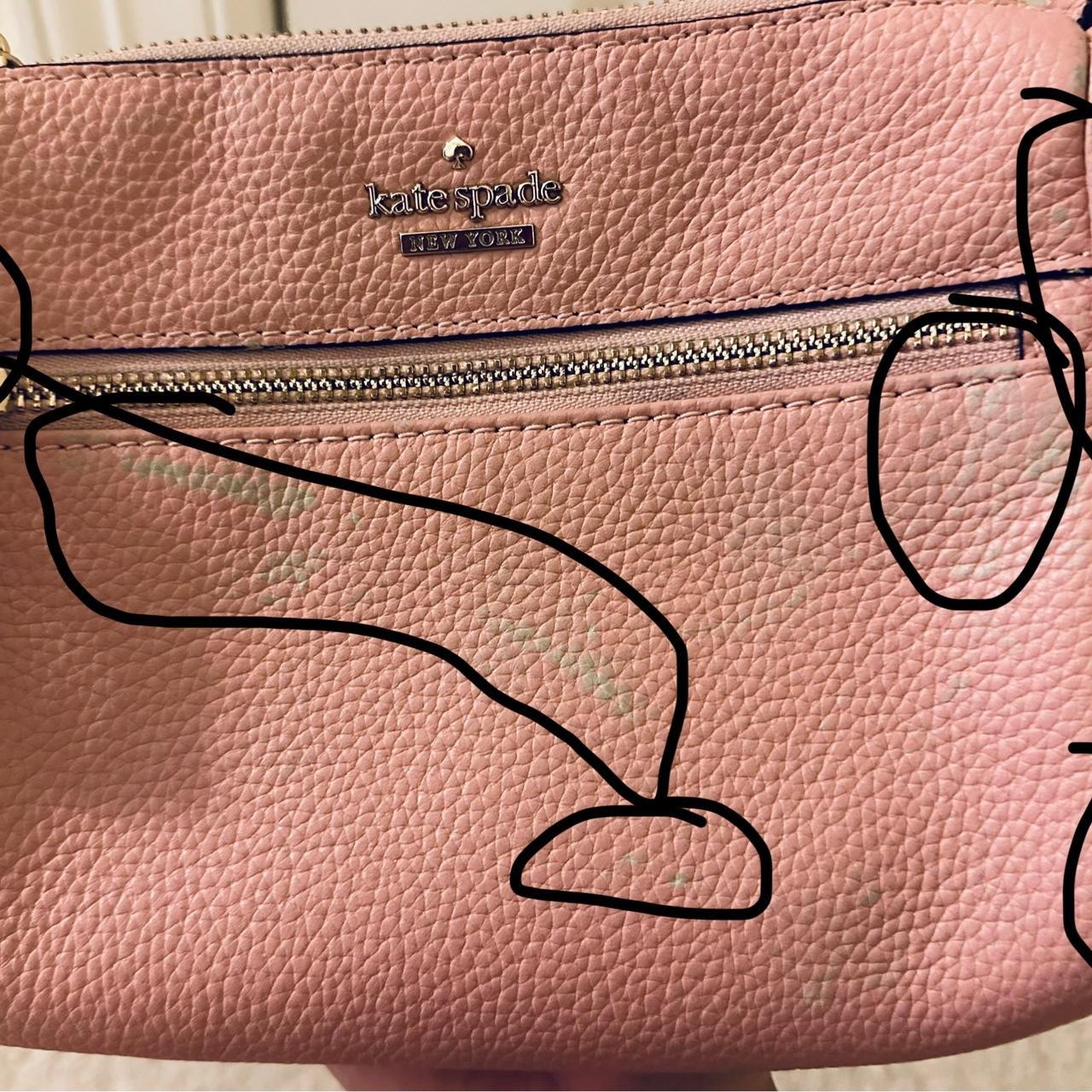 Light Pink Kate Spade New York crossbody / shoulder... | Depop