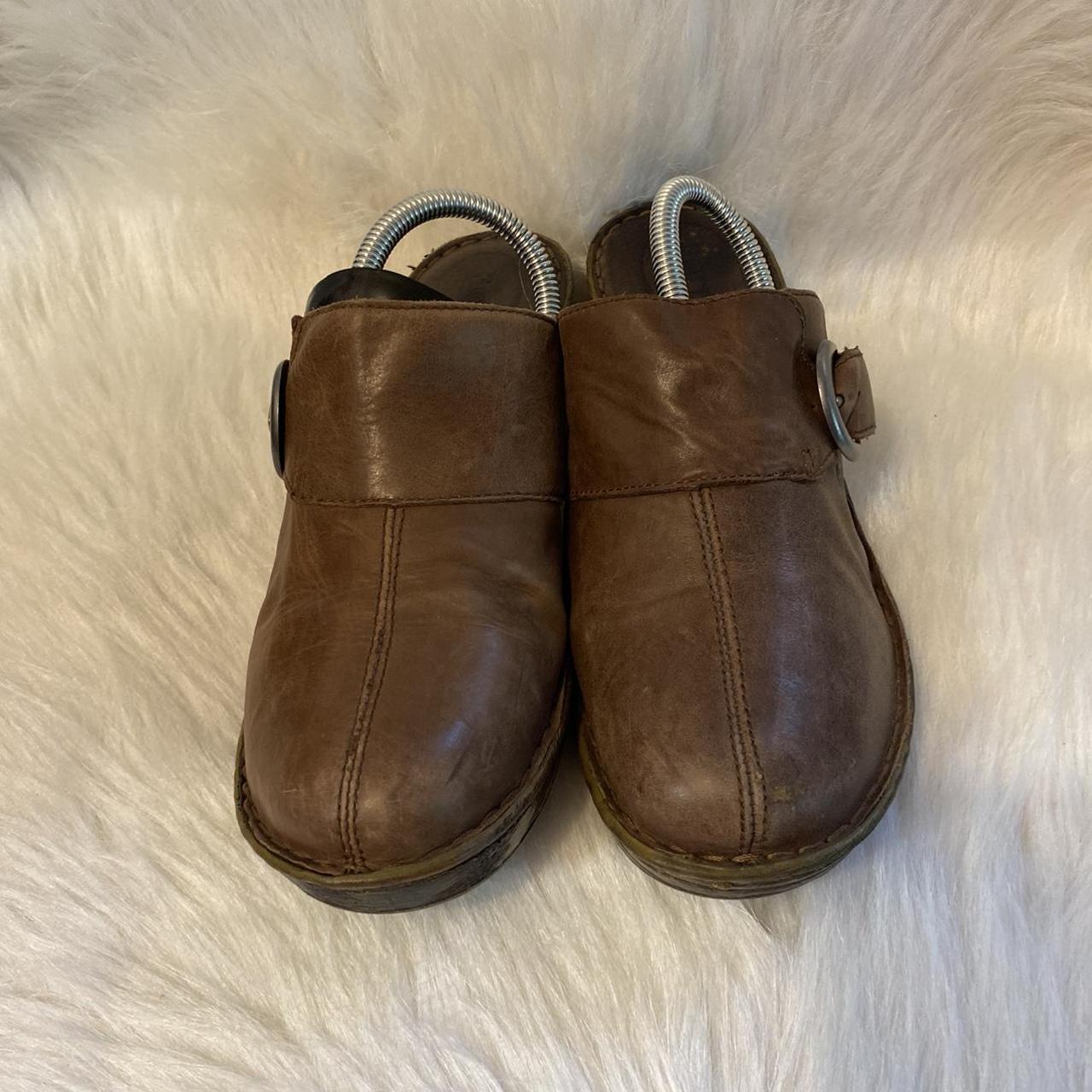 Born Clogs Women’s Size 10M Heeled Shoes Adjustable... - Depop