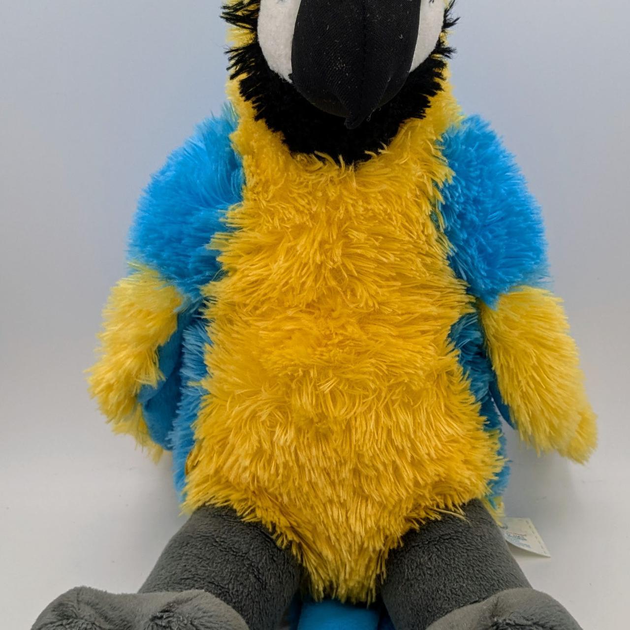 Build-a-Bear | Blue & Gold #Macaw #Parrot | 13" / 33... | Depop