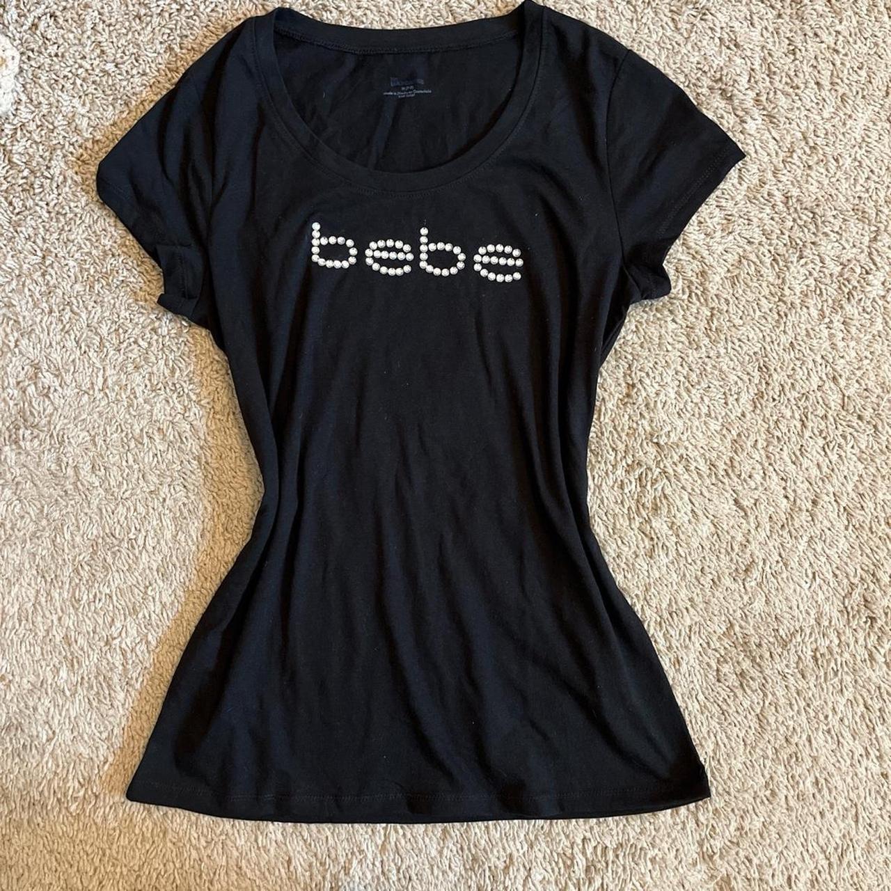 Black Bebe shirt Comes in xs, small medium or large... | Depop