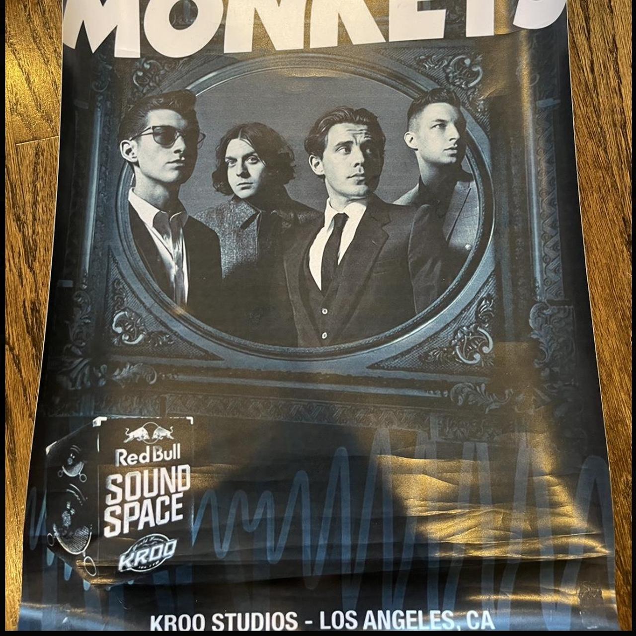 arctic monkeys tour poster - measures 17x11 - okay... - Depop
