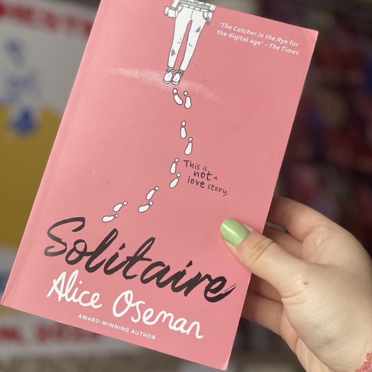 Solitaire by Alice Oseman - Depop