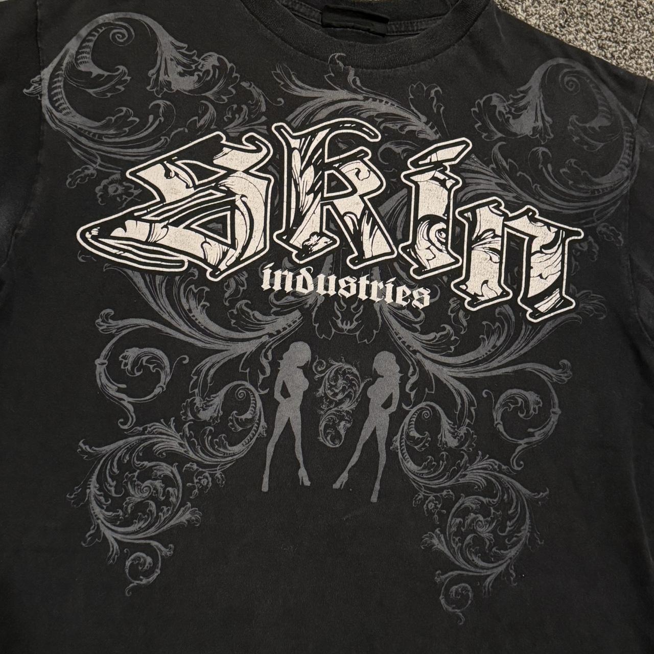 VINTAGE CRAZY RARE SKIN TEE insane graphic skin... - Depop