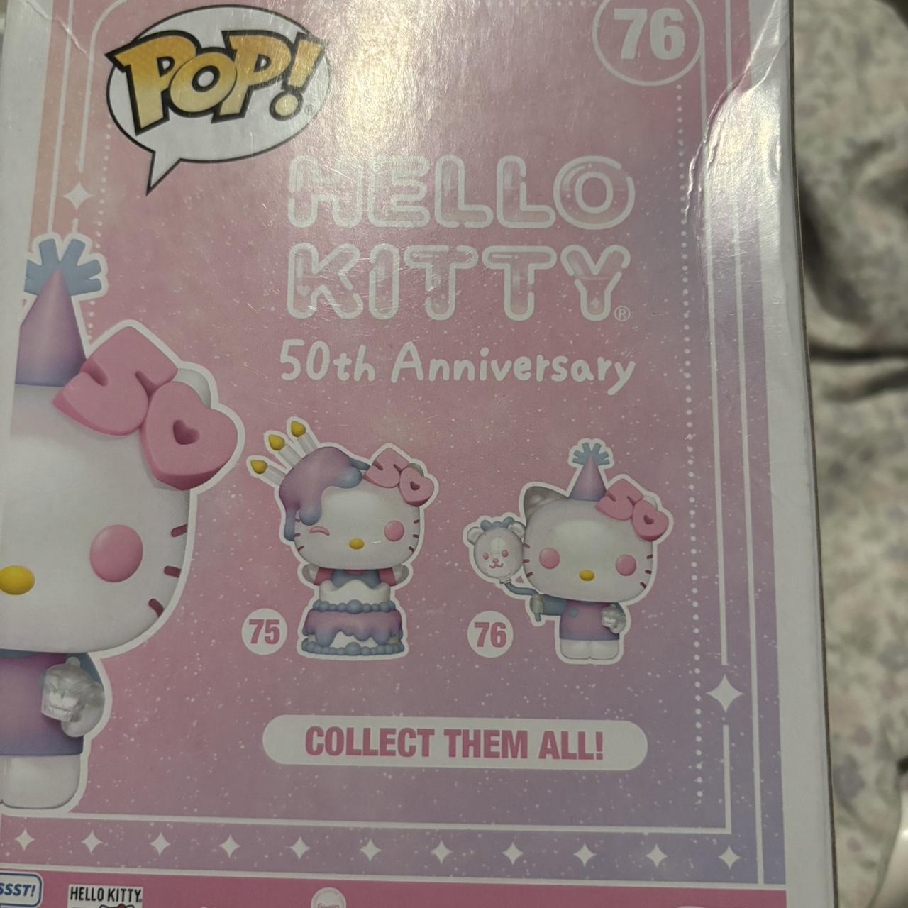 Hello Kitty 50th Anniversary Funko Pop (a little box... | Depop