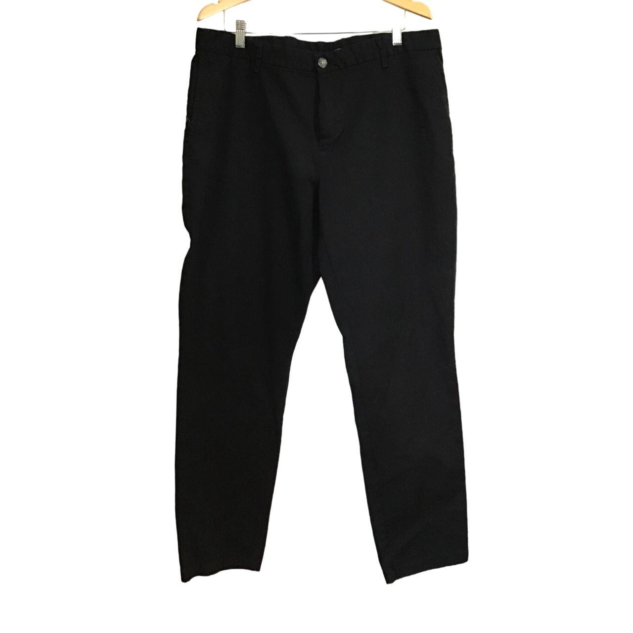 Old Navy Mens Black Athletic Built In Flex Straight Depop