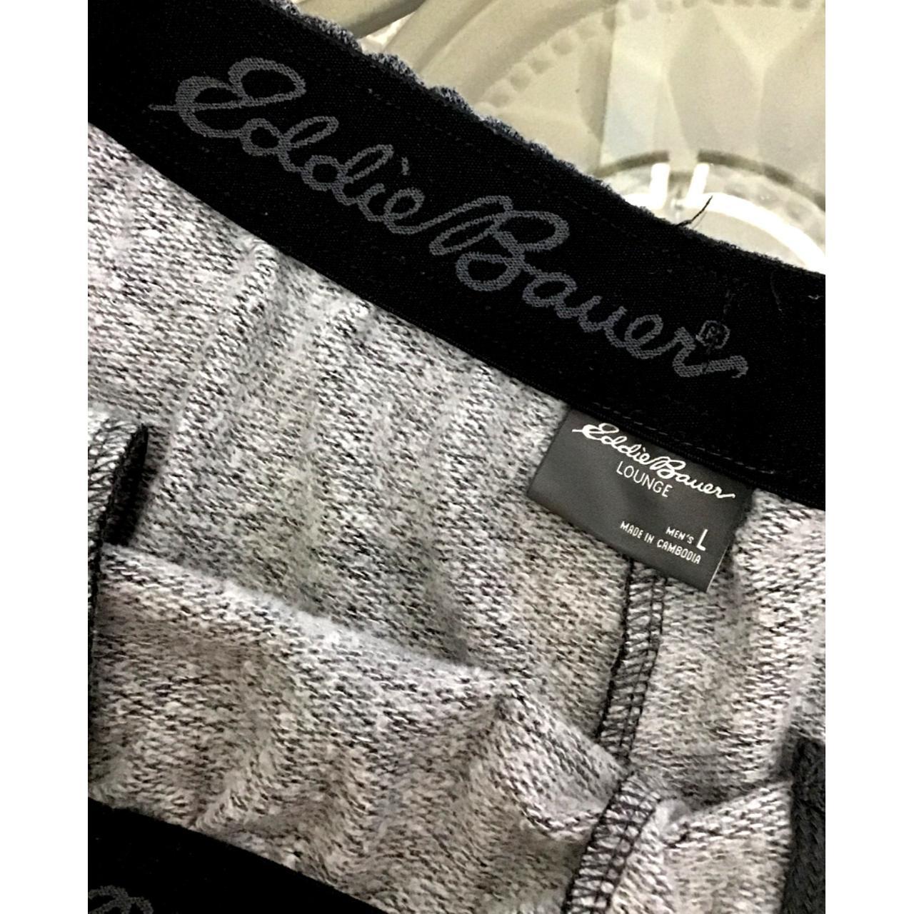 EDDIE BAUER MENS GREY ELASTIC WAIST TAPPER LEG... - Depop