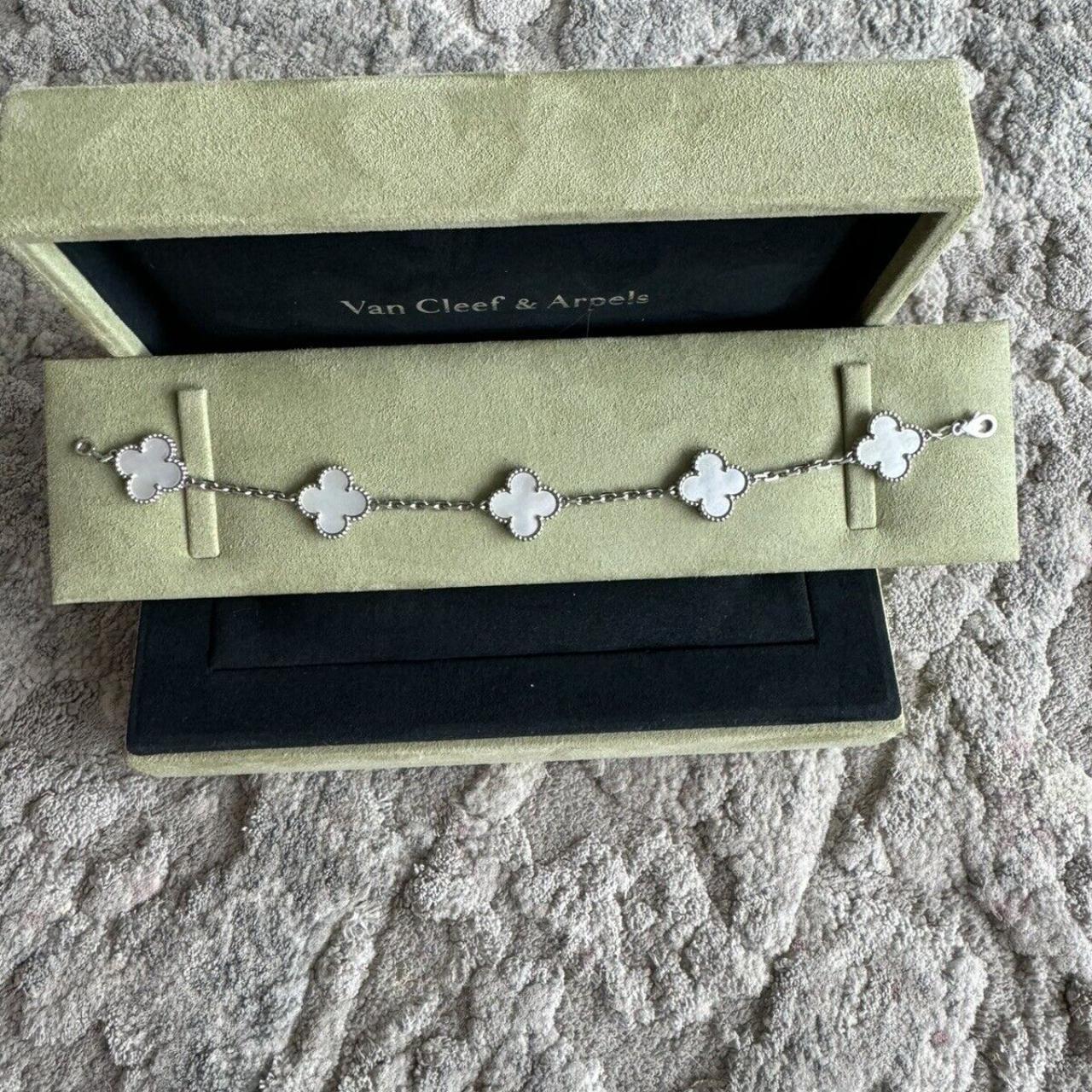 Authentic Van Cleef Arpels Vintage 5 Motifs Bracelet... - Depop