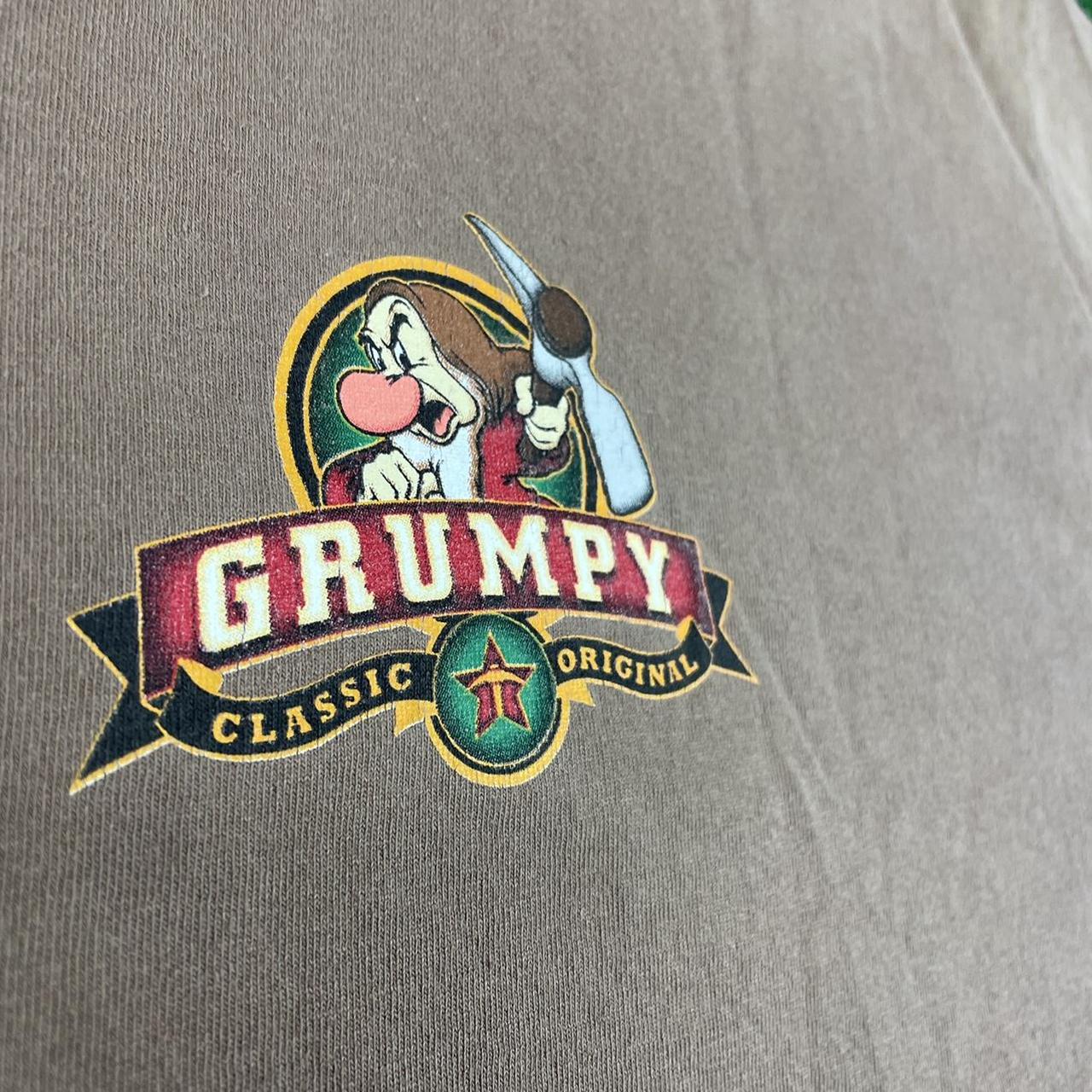Essential Disney Grumpy Faded Shirt Good condition... - Depop