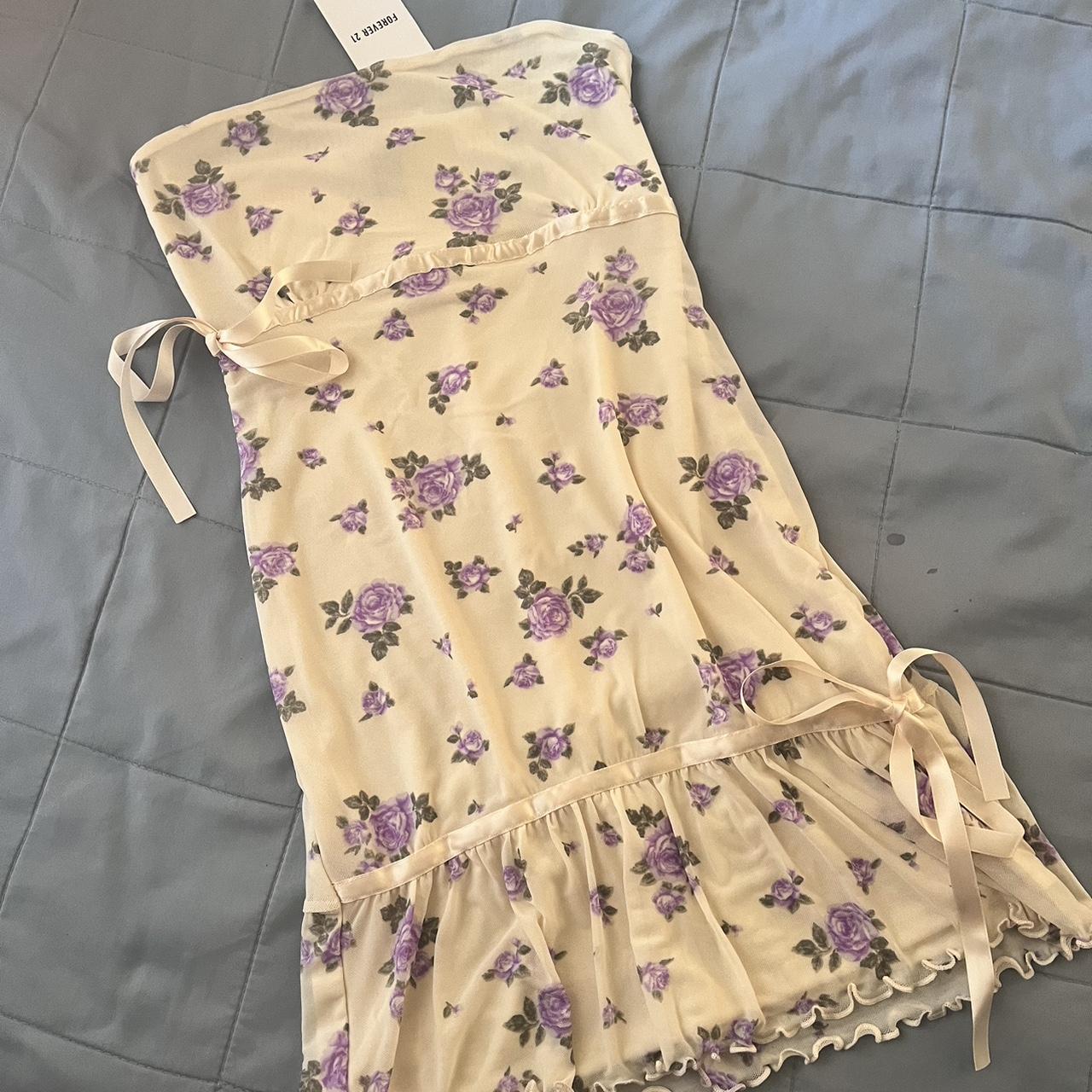 Croquette Mini Dress Depop