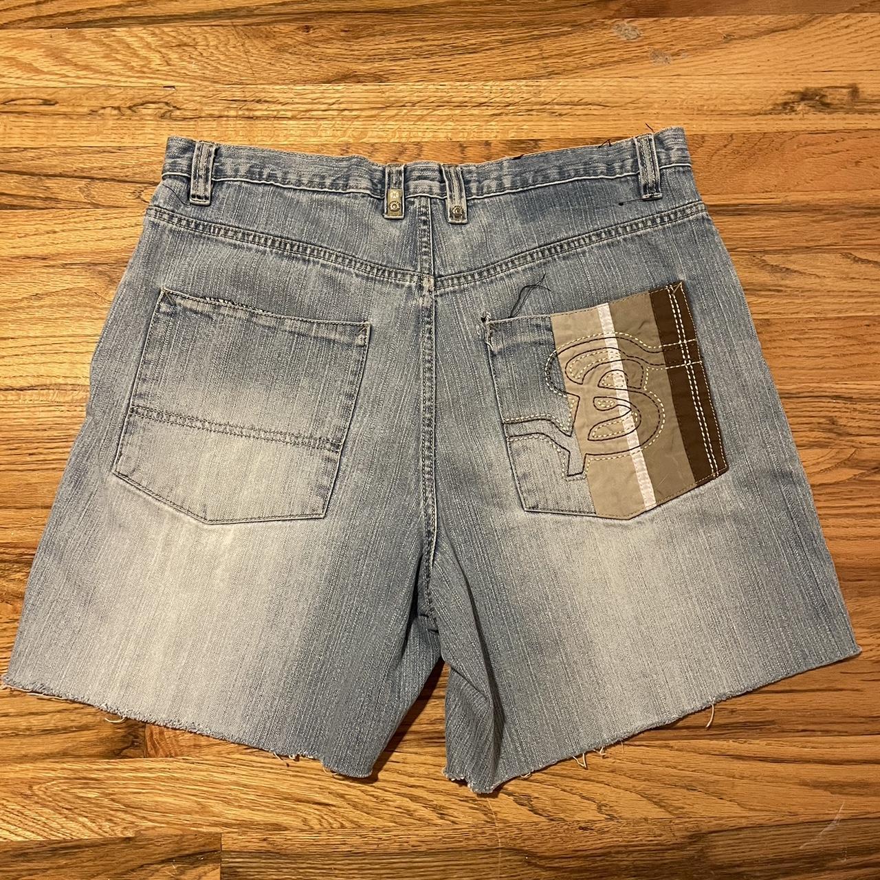 South Pole jorts Waist size 36 Cut to 7 inch... - Depop