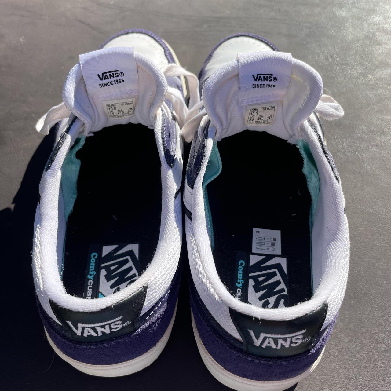 VANS COMFY CUSH SHOES SIZE - 10 MENS LIKE NEW - 1... - Depop