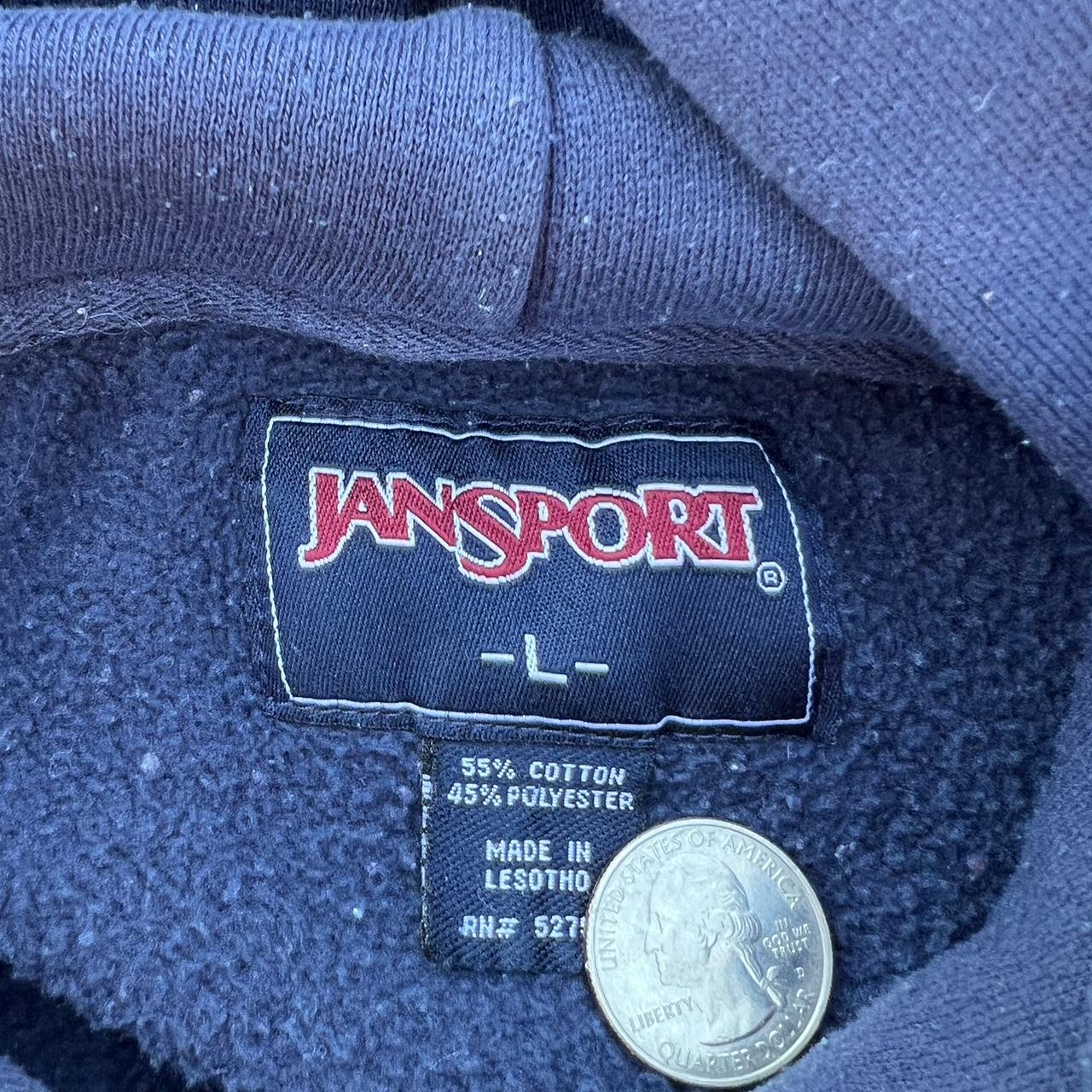 navy blue embry-riddle college hoodie y2k size large... - Depop