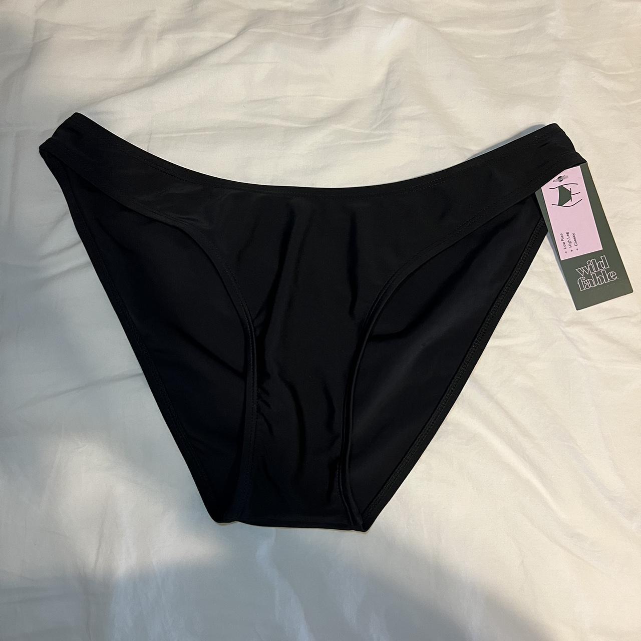 Target Women's Black Bikini-and-tankini-bottoms | Depop