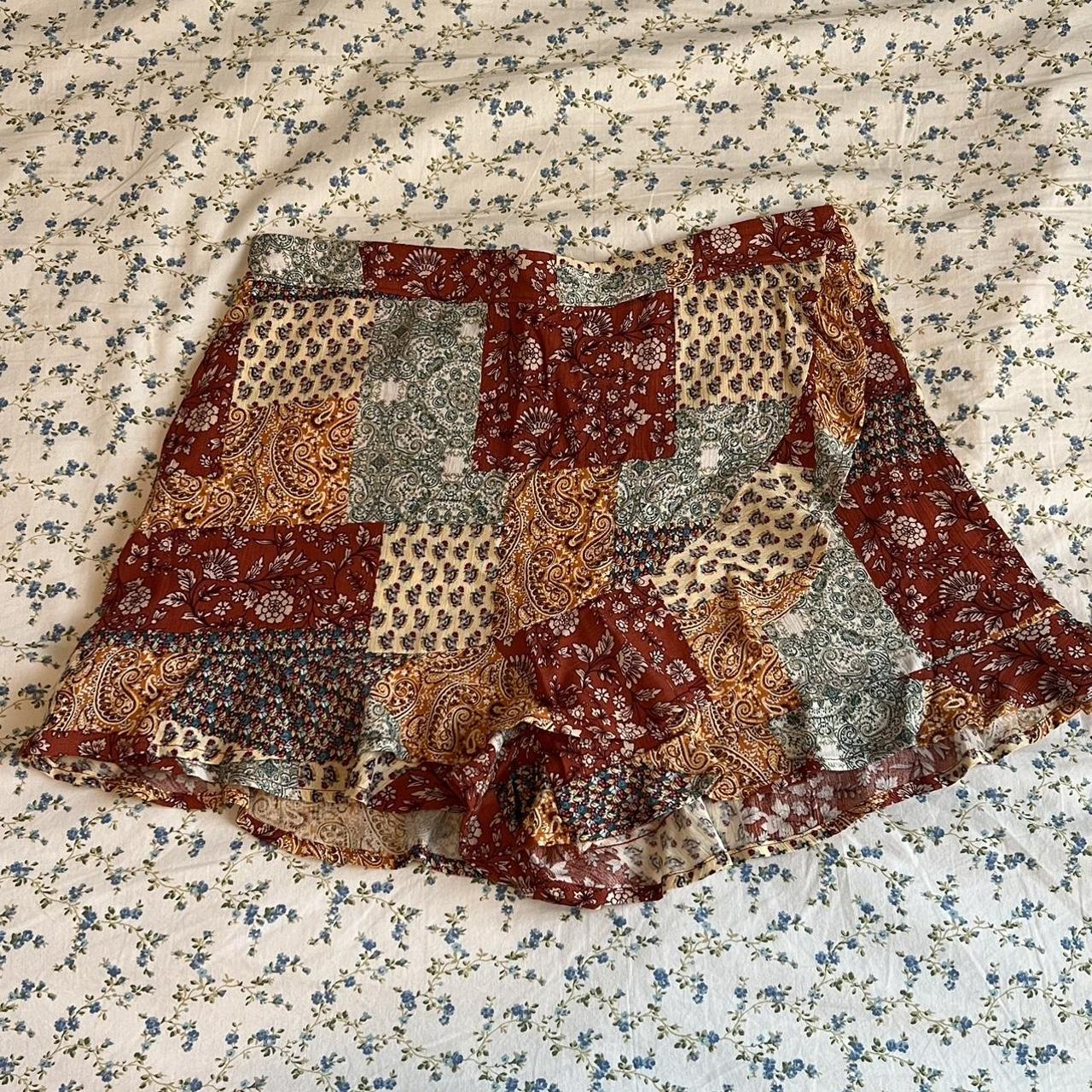 Bohemian skort, from Altar’d state I’ve never worn... - Depop