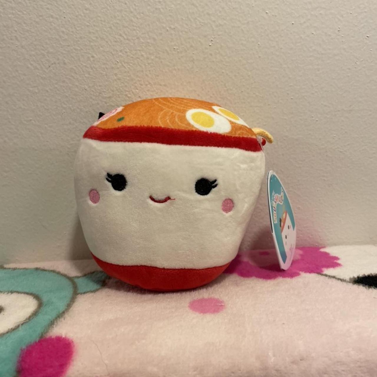 Squishmallows Raisy the ramen 5 inches new with... - Depop