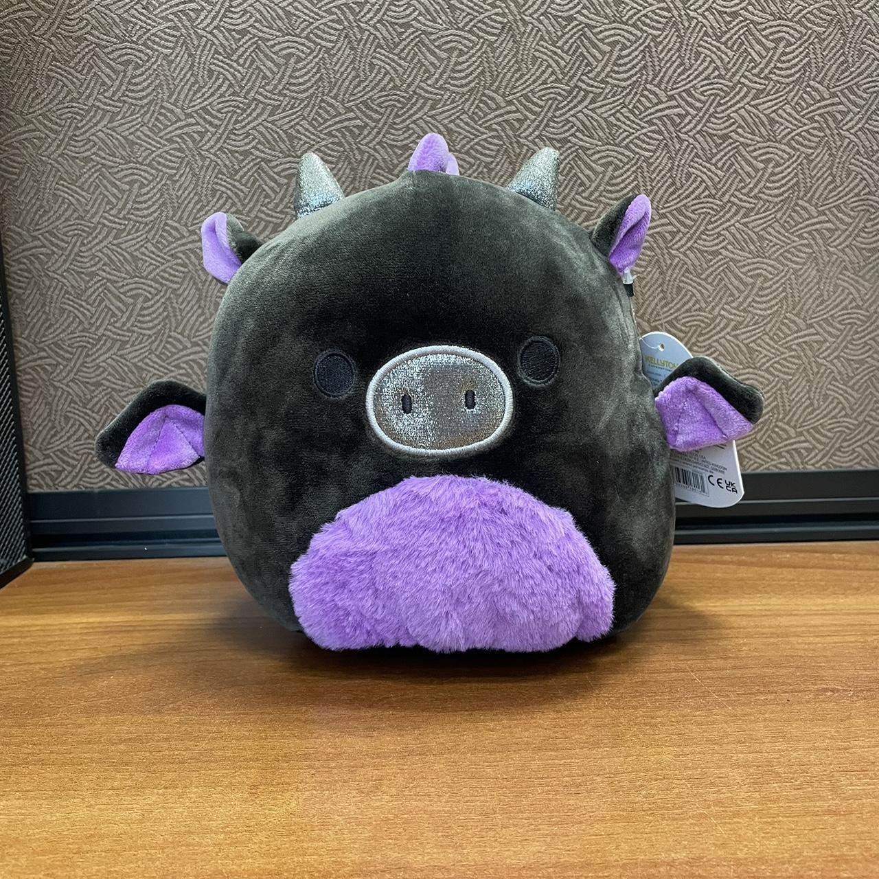 Squishmallows Dent the dragon with fuzzy belly 8”... - Depop