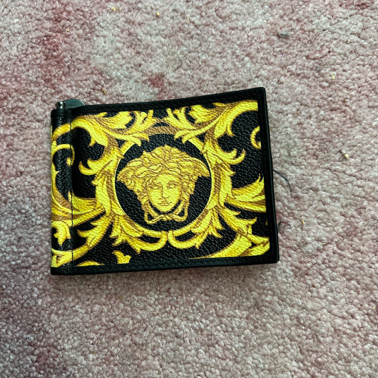 Versace Wallet Genuine leather Adjustable money... - Depop