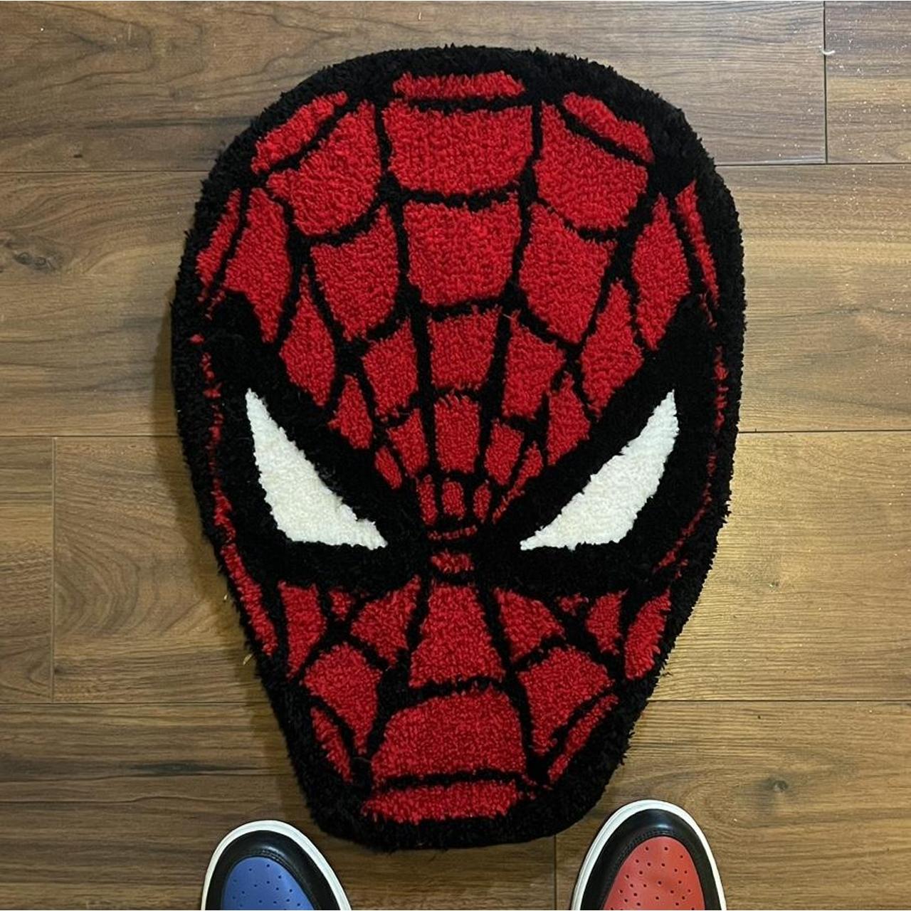 Spider Man Tufting Rug (Custom) Size: height-... - Depop