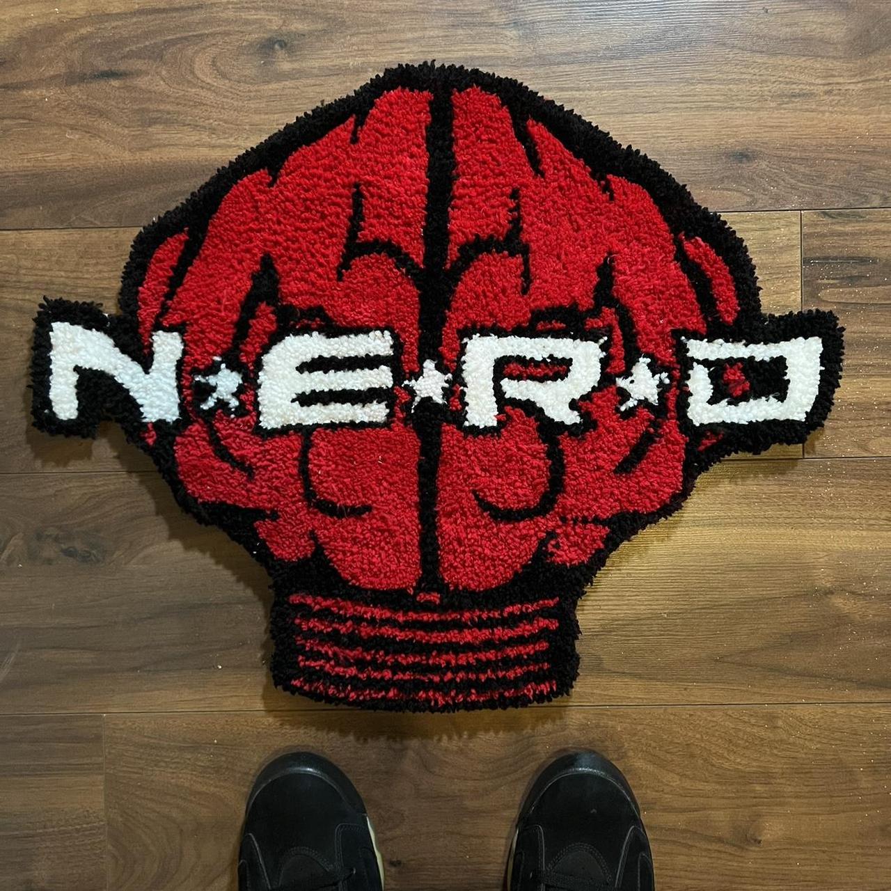 Music Band N.E.R.D Tufting Rug (Custom) Size:... - Depop