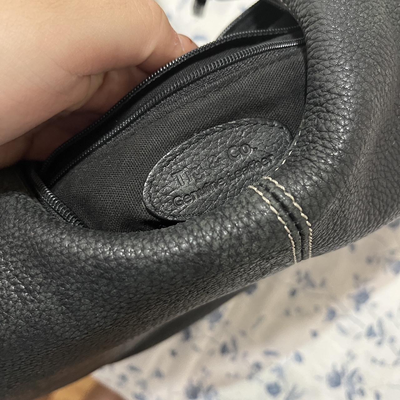 Tig & co Genuine leather saddle, shoulder bag in... - Depop