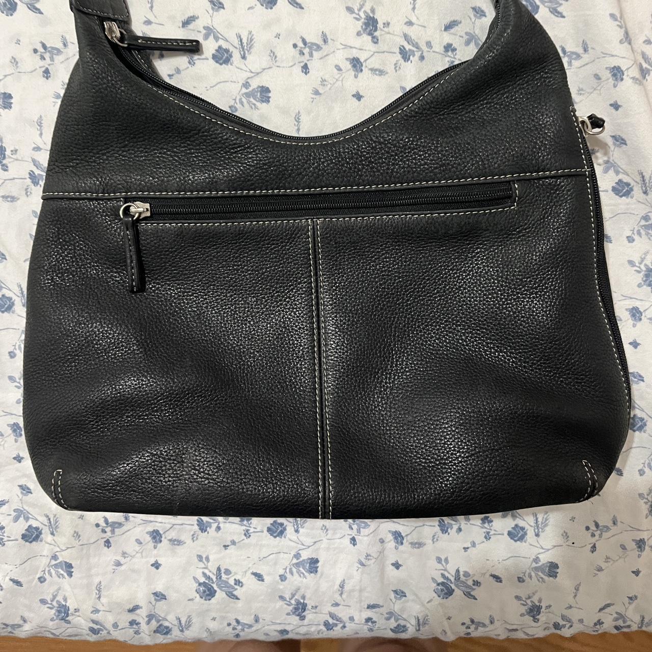 Tig & co Genuine leather saddle, shoulder bag in... - Depop