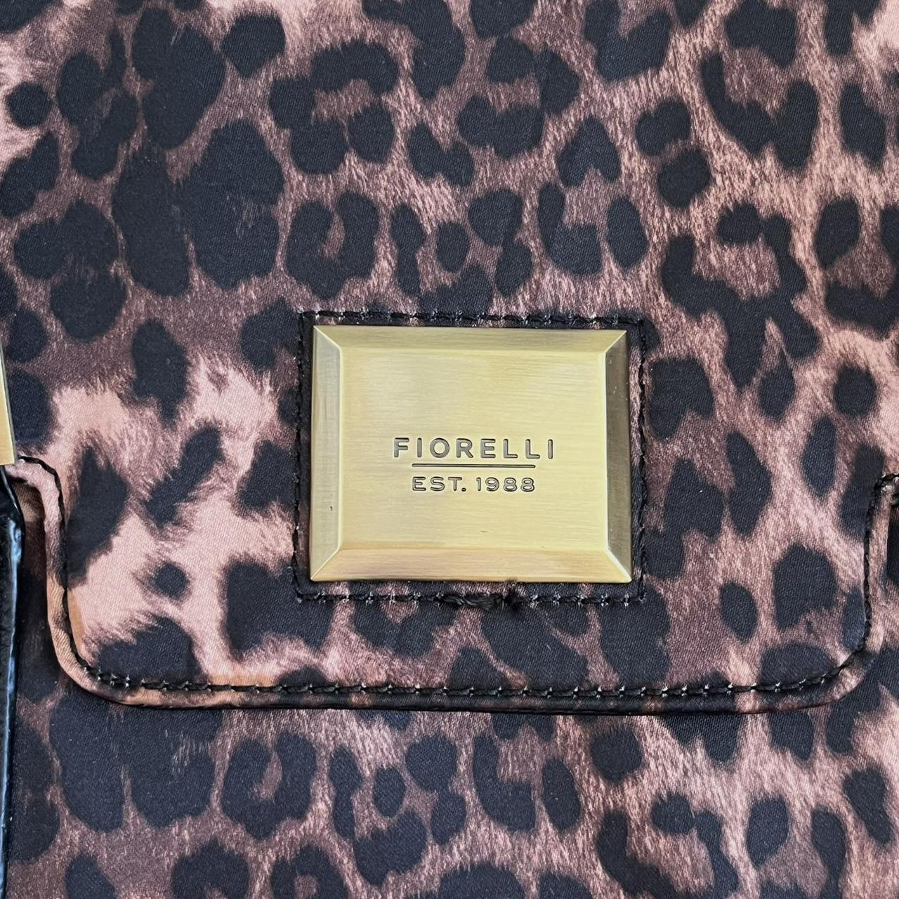 Leopard Print Y2K Shoulder Bag by Fiorelli Bold Y2K... | Depop