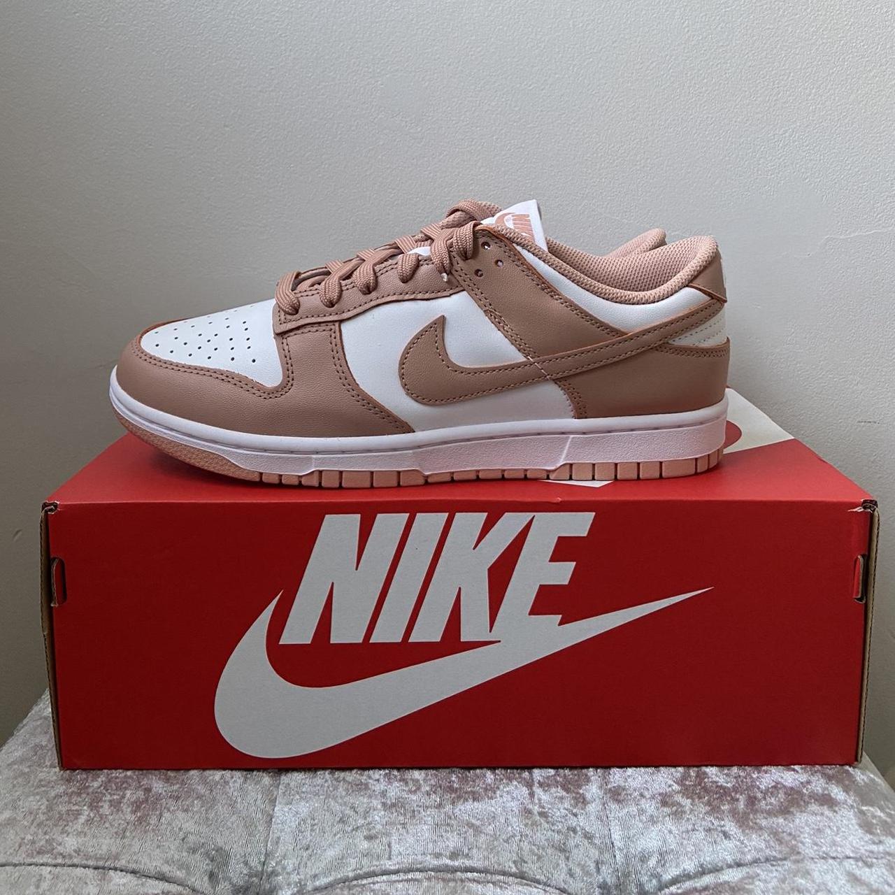 Nike Dunk Low Rose Whisper Brand New Size... - Depop