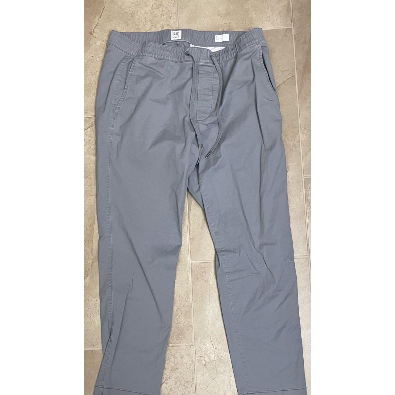 Gap drawstring grey pants size M medium - Depop