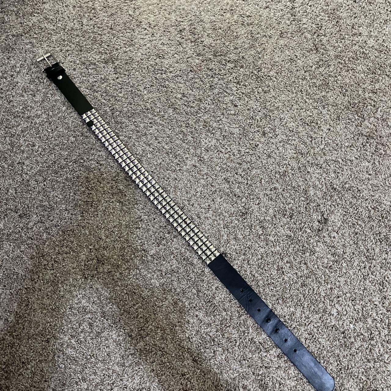 studded empyre belt ***missing one stud as shown in... - Depop