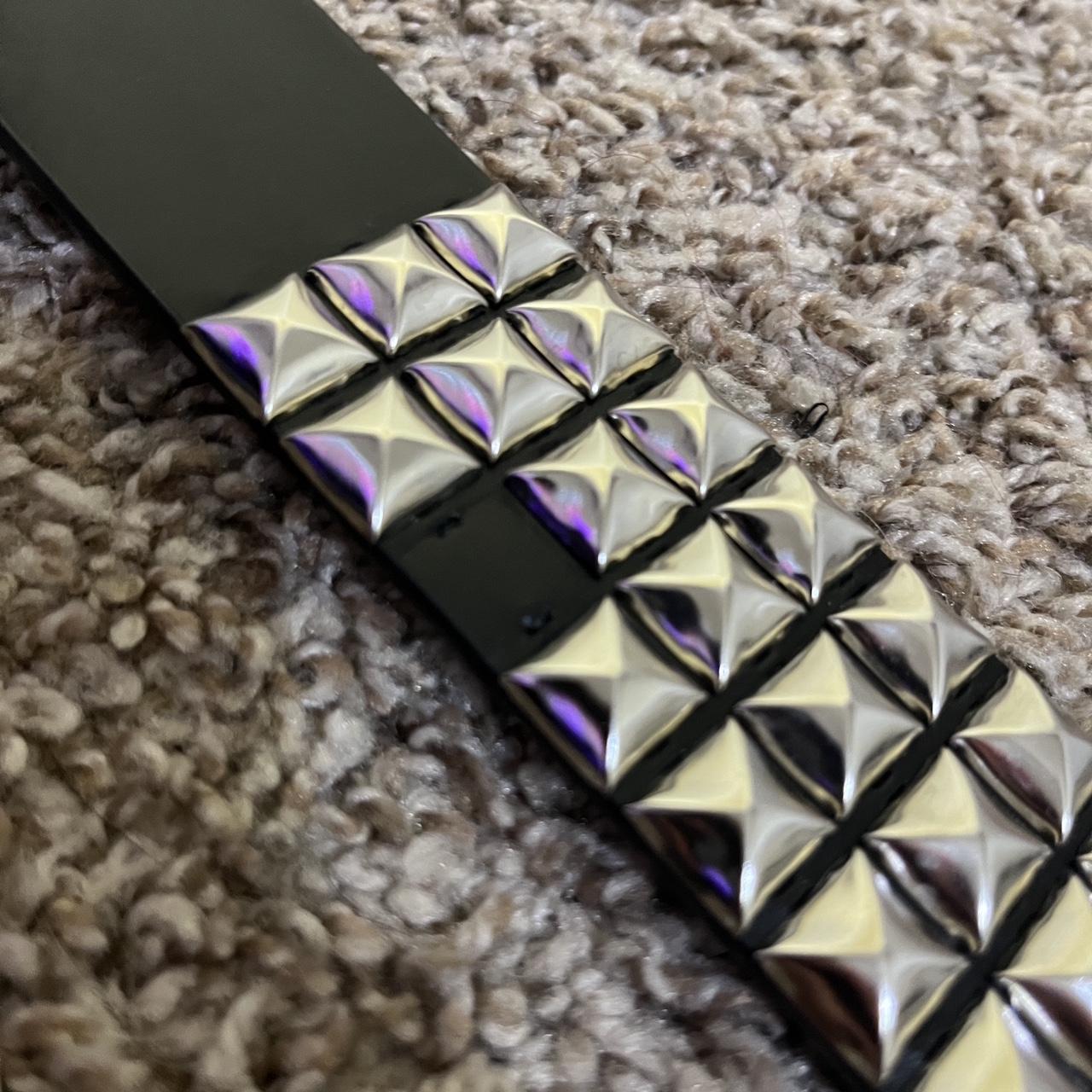 studded empyre belt ***missing one stud as shown in... - Depop