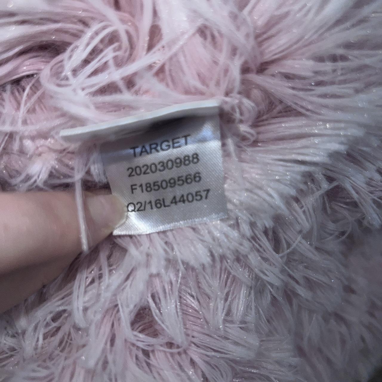 Small Fuzzy Scarf by Target #fuzzy #pink #preppy - Depop